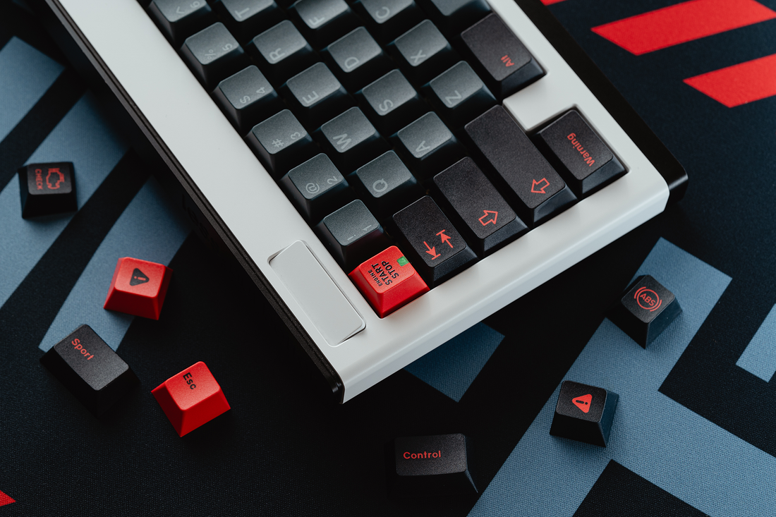 GMK Redline® Keycaps (CYL) – Omnitype™