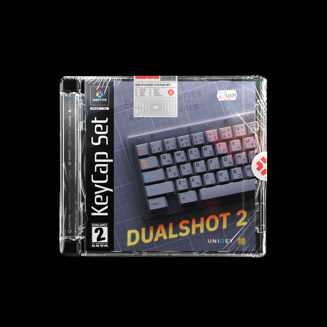 GMK DUALSHOT® 2 Keycaps (CYL) – Omnitype™
