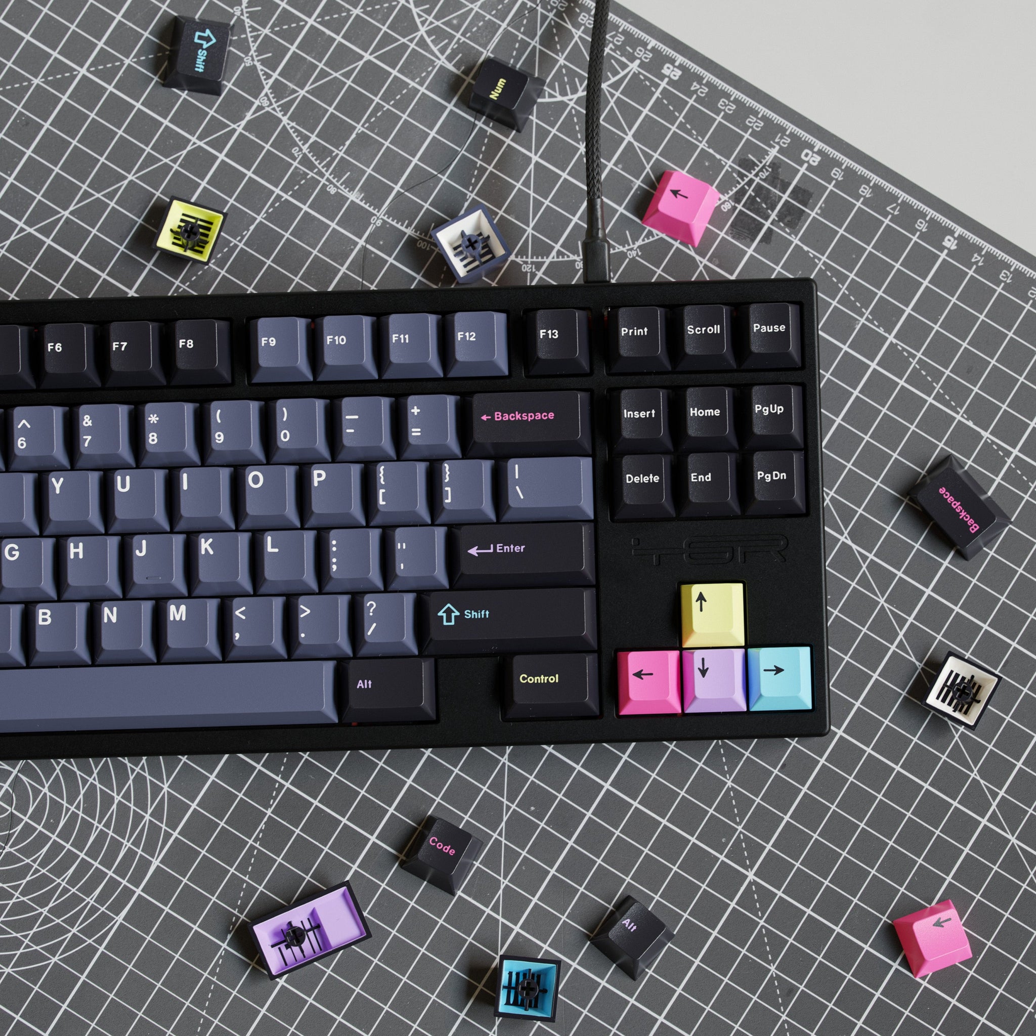 GMK Dracula V2.0 Keycaps (CYL) – Omnitype™