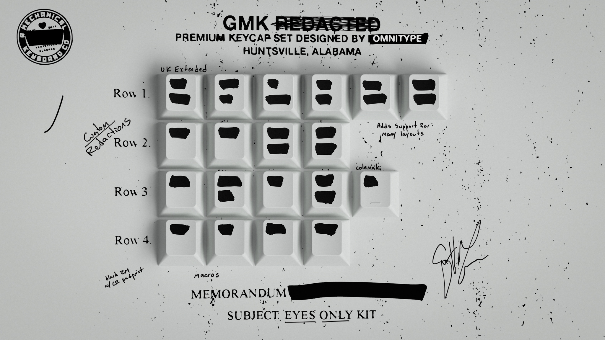 GMK Redacted® (CYL) – Omnitype®