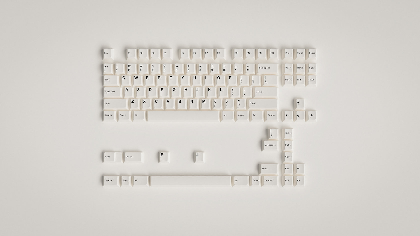 GMK Minimal 2 Keycaps (CYL) – Omnitype™